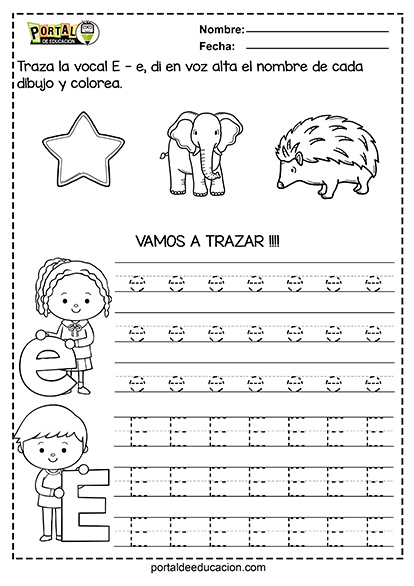 Actividades Lúdicas para enseñar las Vocales