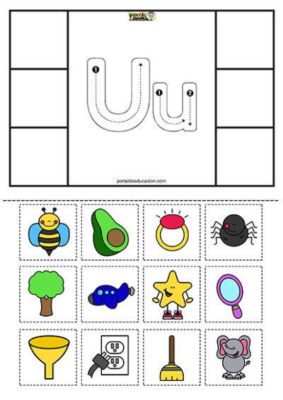 Ejercicios para Aprender las Vocales - Portal de Educación