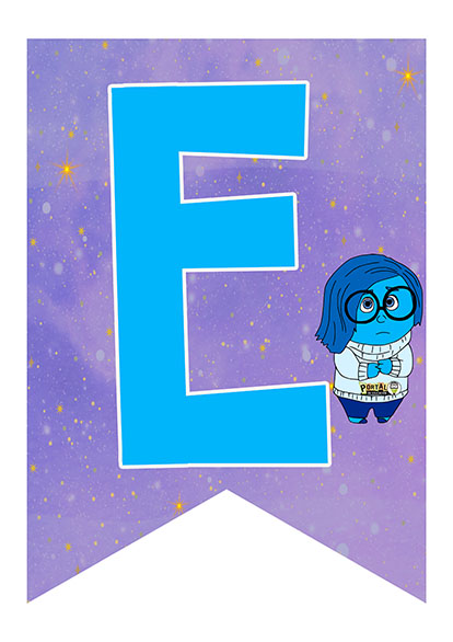 Banderin de Bienvenidos Intensamente - Portal de Educación